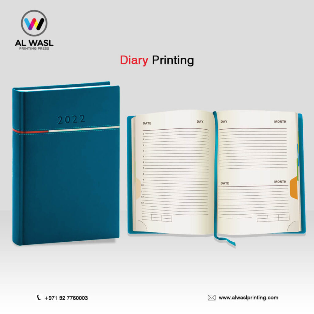 Diary Printing in Dubai for New Year